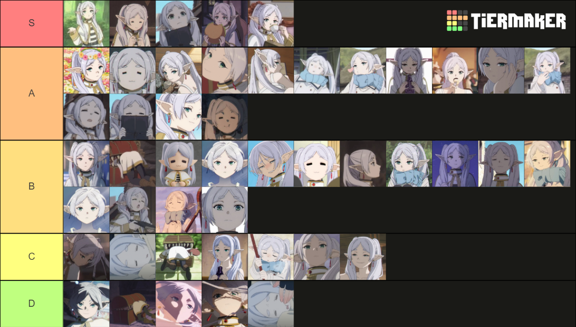 Oops It's All Frieren Tier List (Community Rankings) - TierMaker