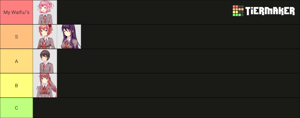 Best Doki Doki Characters Tier List (Community Rankings) - TierMaker