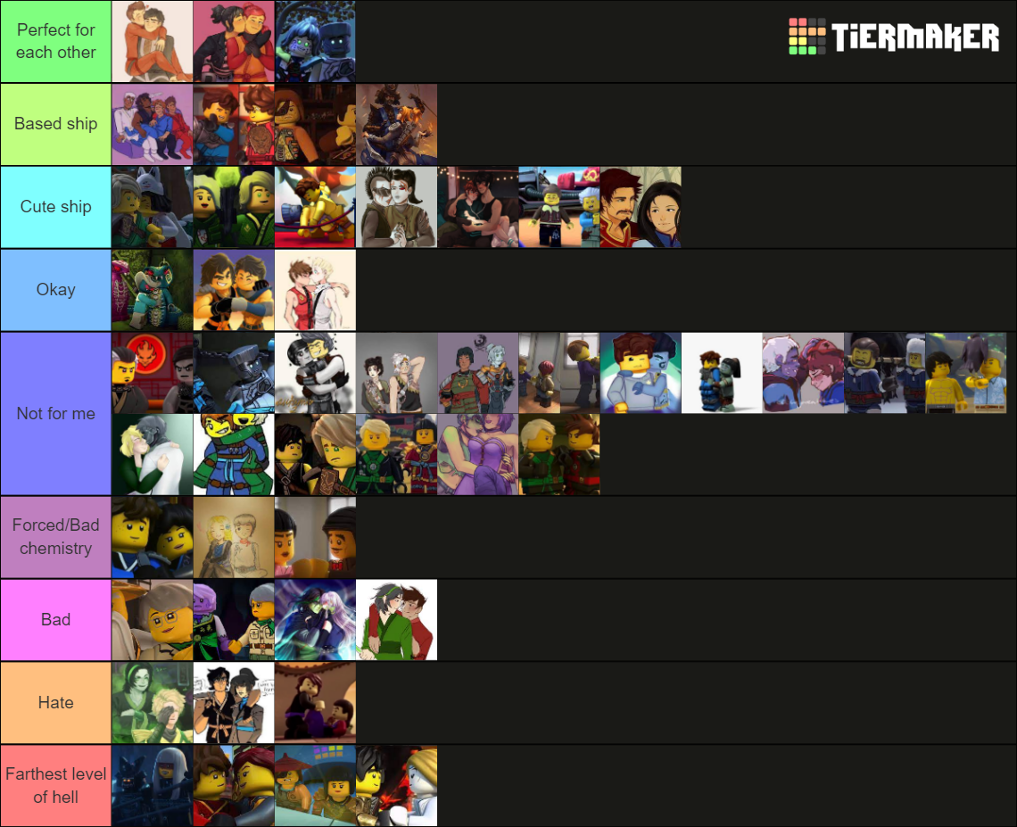 Ninjago Ships Tier List (Community Rankings) - TierMaker