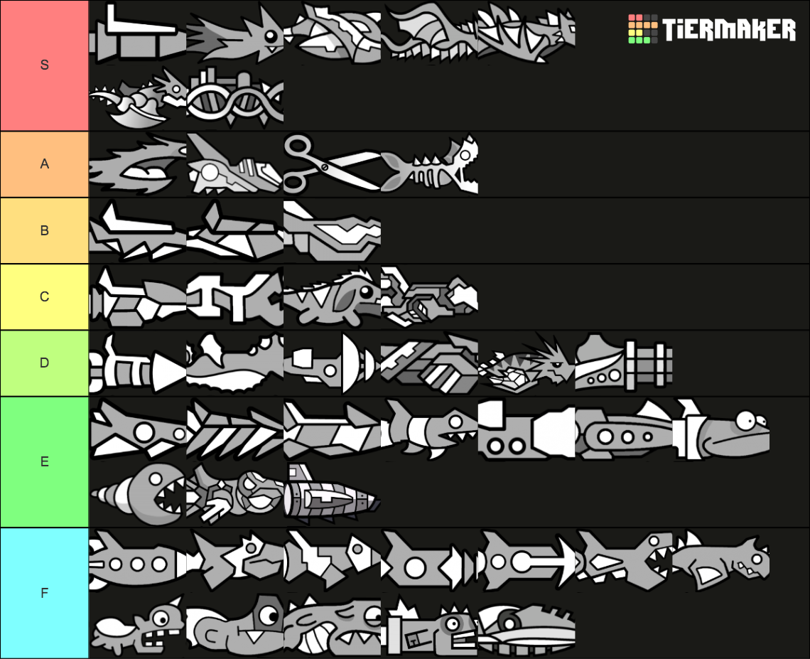 Geometry Dash Ships Tier List (Community Rankings) - TierMaker