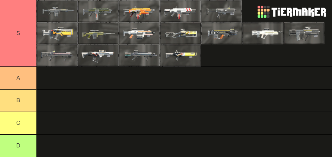 Helldivers 2 Primary Weapons Tier List (Community Rankings) - TierMaker