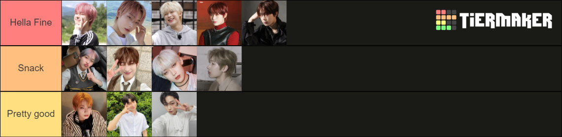 Ranking Enhypen members hair colors: Sunoo Tier List (Community ...