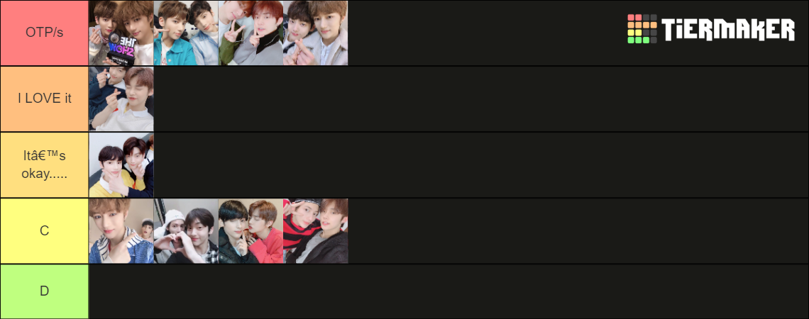 Txt ships Tier List (Community Rankings) - TierMaker
