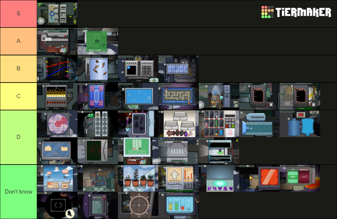 Among us Task Tier List (Community Rankings) - TierMaker