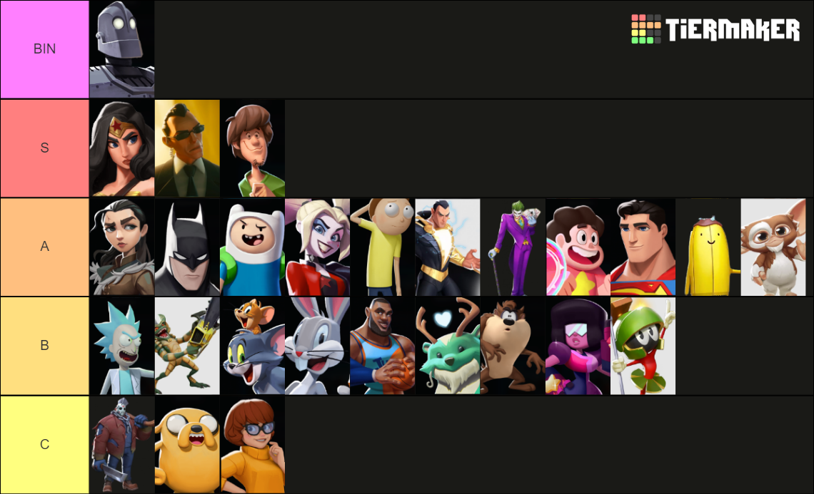 Multiversus Characters 2024 Tier List (Community Rankings) - TierMaker