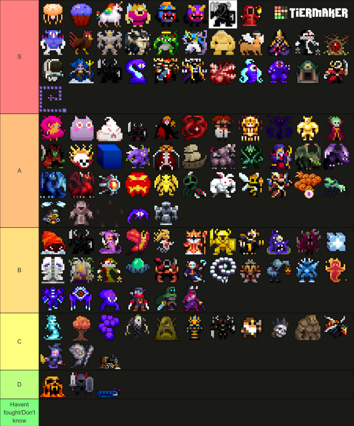 Realm of the mad god bosses Tier List (Community Rankings) - TierMaker