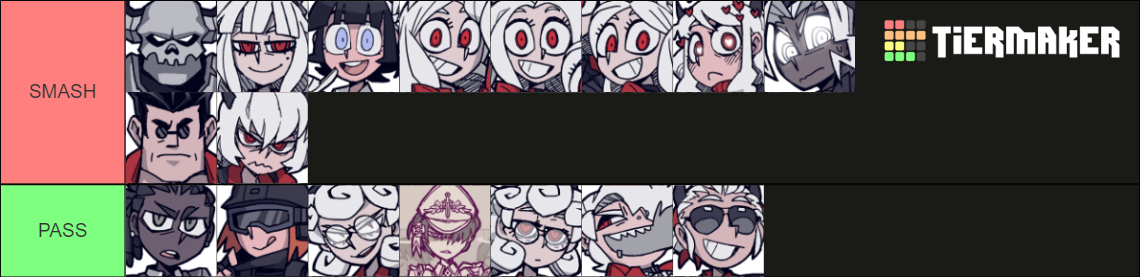 Helltaker Character Tier List (Community Rankings) - TierMaker