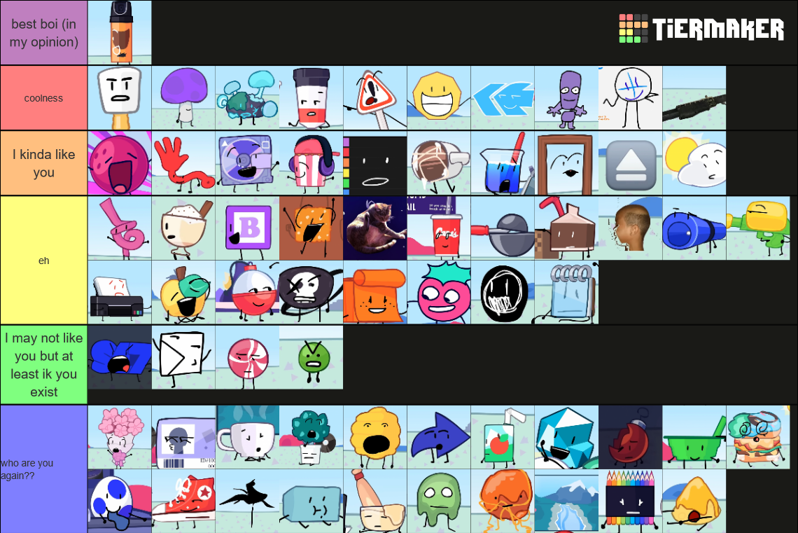 Animatic Battle All Characters Tier List (Community Rankings) - TierMaker