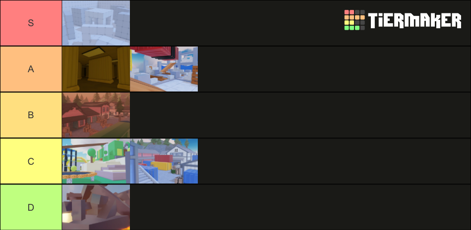 Roblox Rivals Maps Tier List (Community Rankings) - TierMaker
