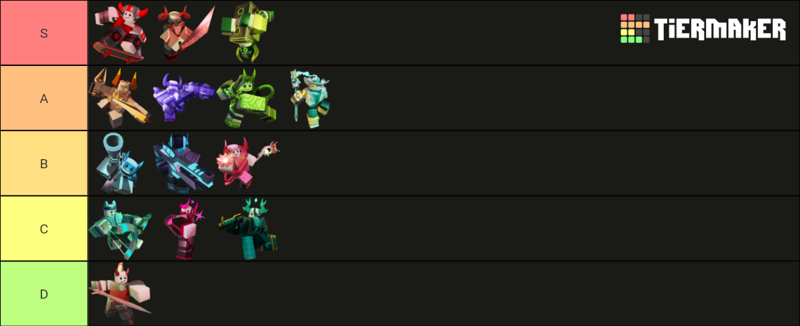 PHIGHTING! characters (playable + lore/npc) Tier List (Community ...