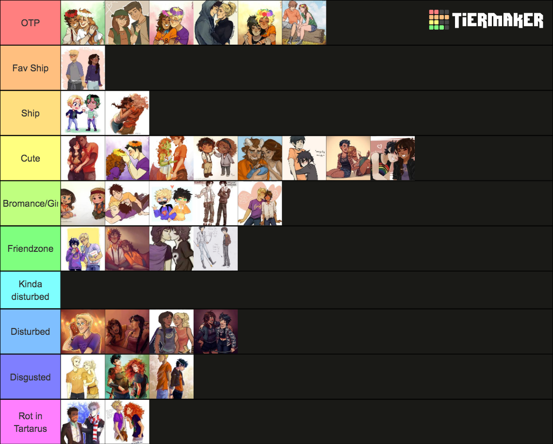 Riordanverse Ships Tier List (Community Rankings) - TierMaker