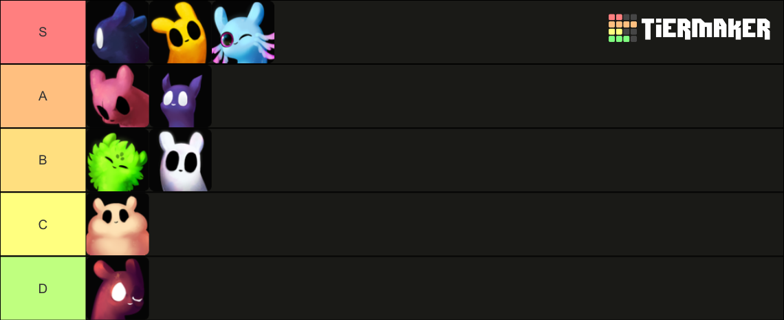 Rain World Slugcats Tier List (Community Rankings) - TierMaker