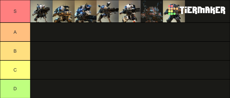 Titanfall 2 Titans Tier List (Community Rankings) - TierMaker