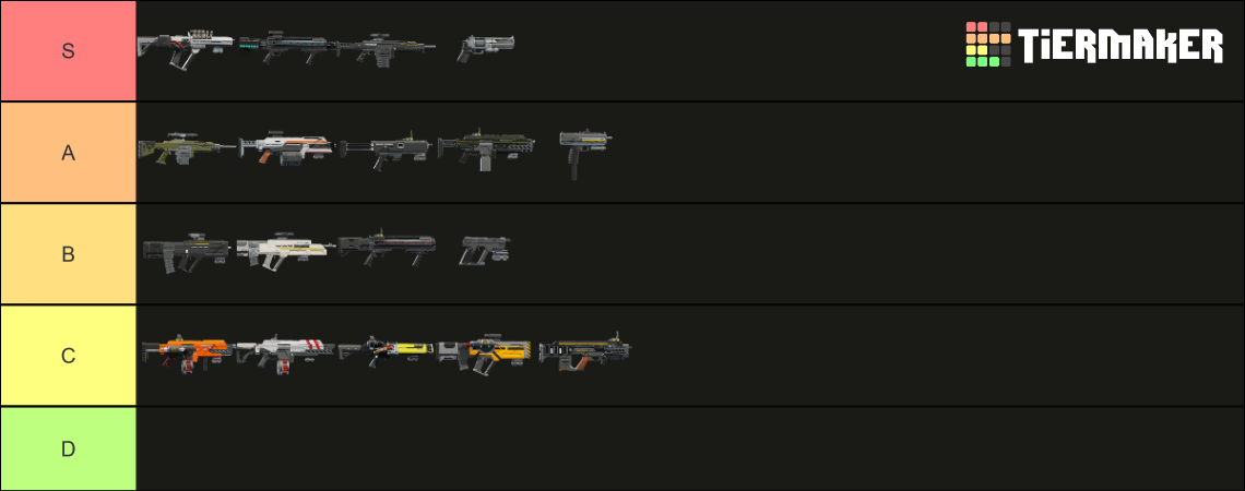 Helldivers 2 Weapons Tier List (Community Rankings) - TierMaker