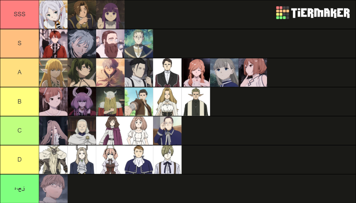 Frieren Tier List (Community Rankings) - TierMaker
