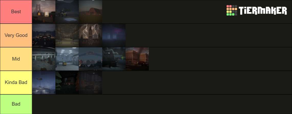 TWR's Maps Tier List (Community Rankings) - TierMaker