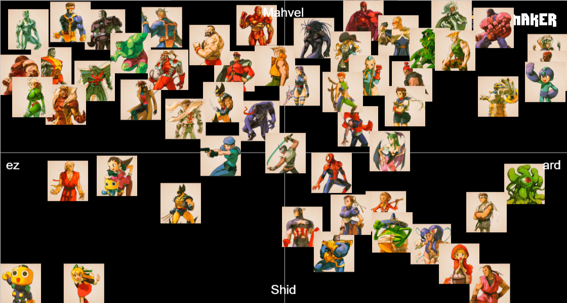 Marvel vs Capcom 2 Tier List (Community Rankings) - TierMaker