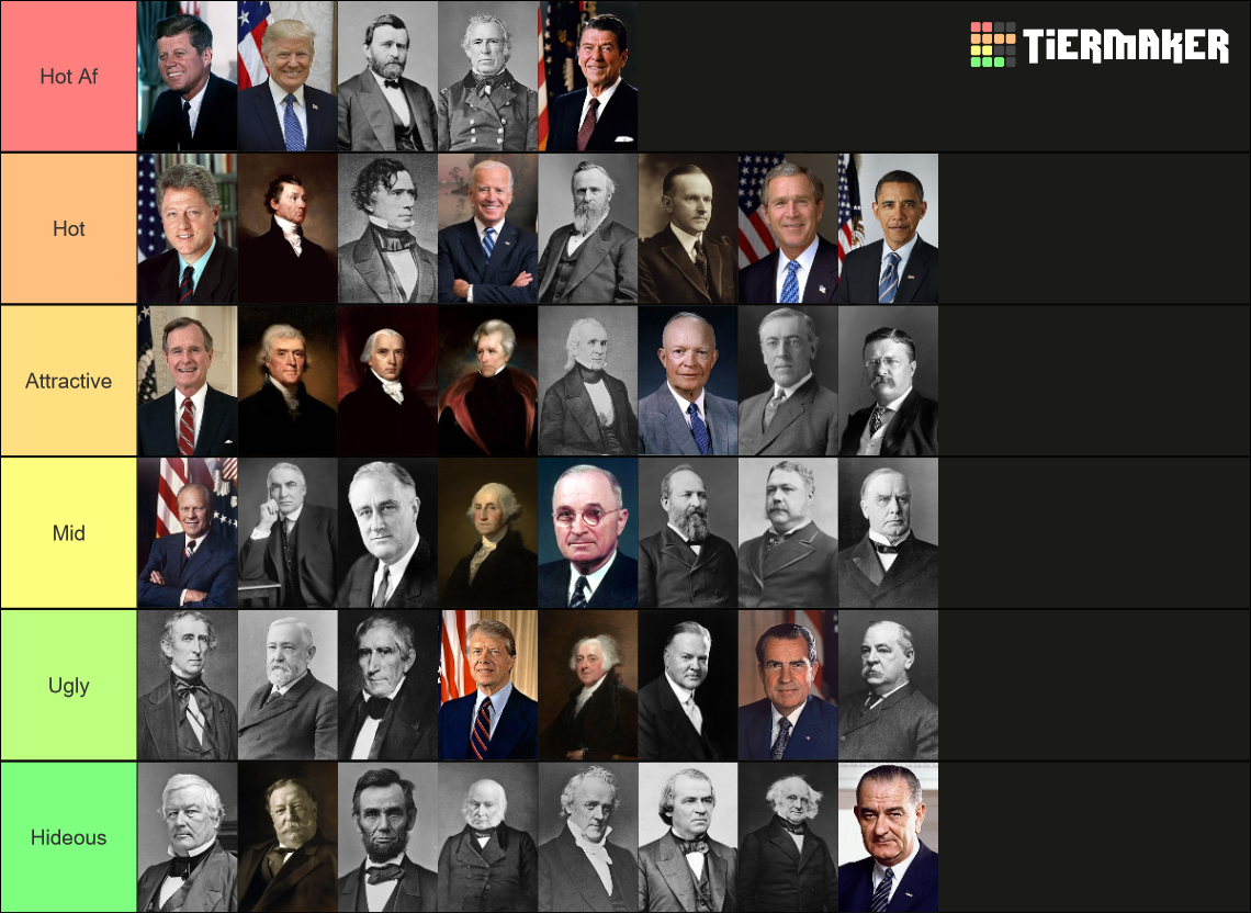Presidents of the United States of America Tier List (Community ...