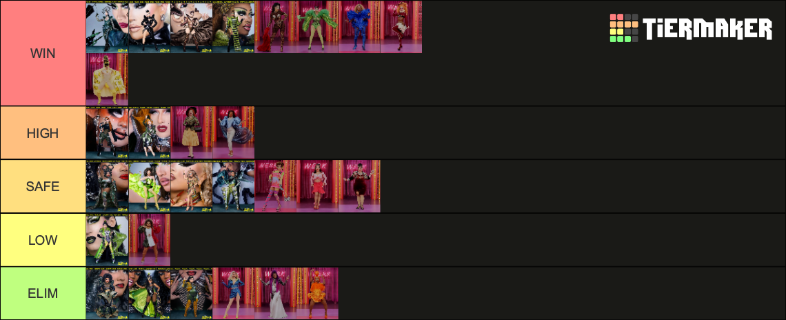 RuPaul's Drag Race Season 16 [All Looks!] Tier List (Community Rankings ...
