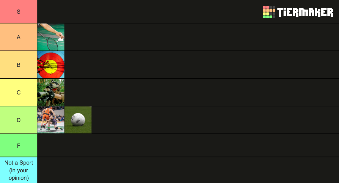 Ultimate Sports Tier List (Community Rankings) - TierMaker