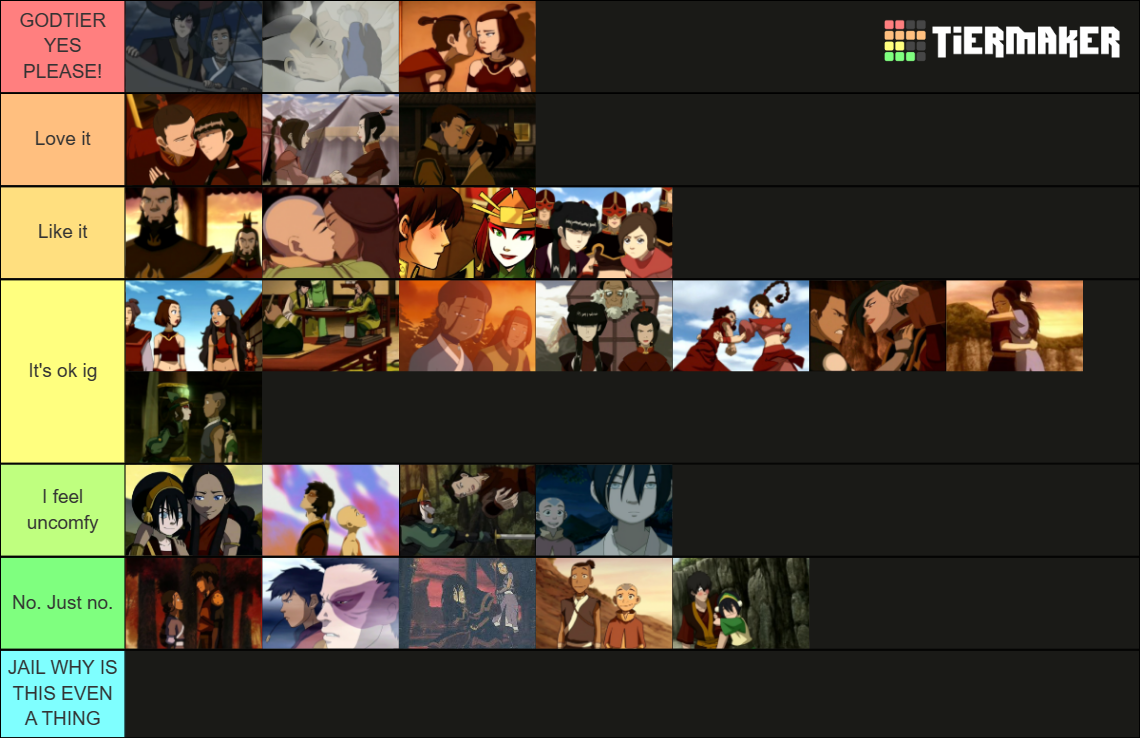 Atla ships Tier List (Community Rankings) - TierMaker