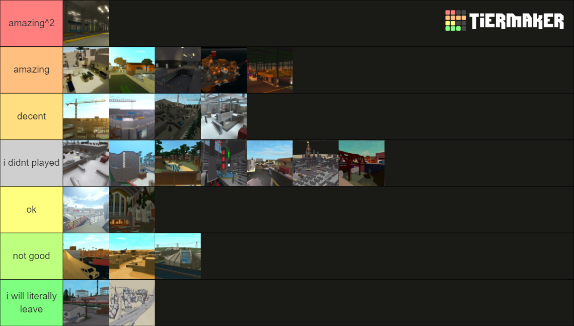 Phantom Forces Map Tier List (Community Rankings) - TierMaker