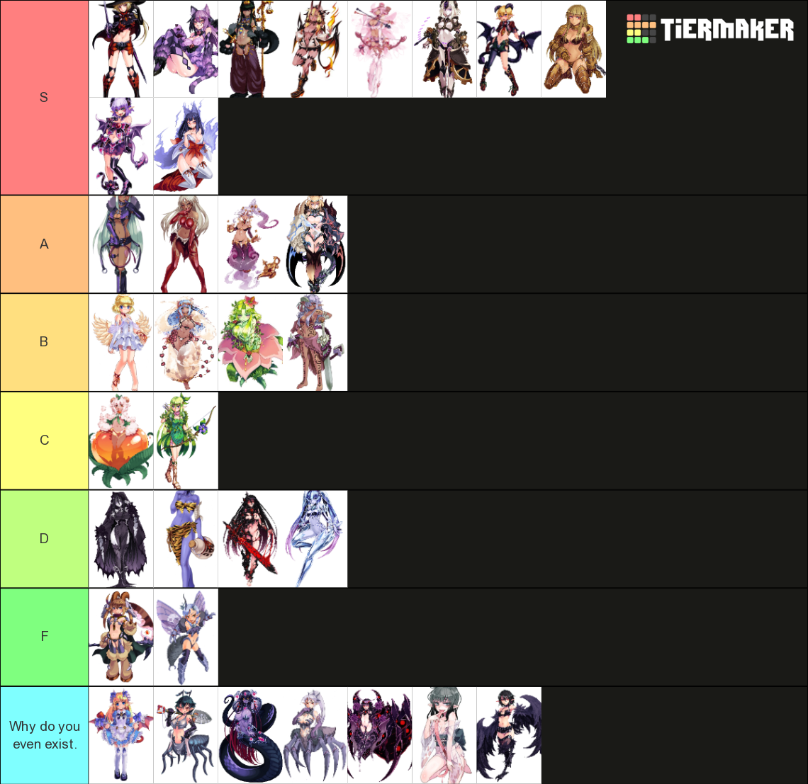 Monster Girl Encyclopedia Tier List (Community Rankings) - TierMaker