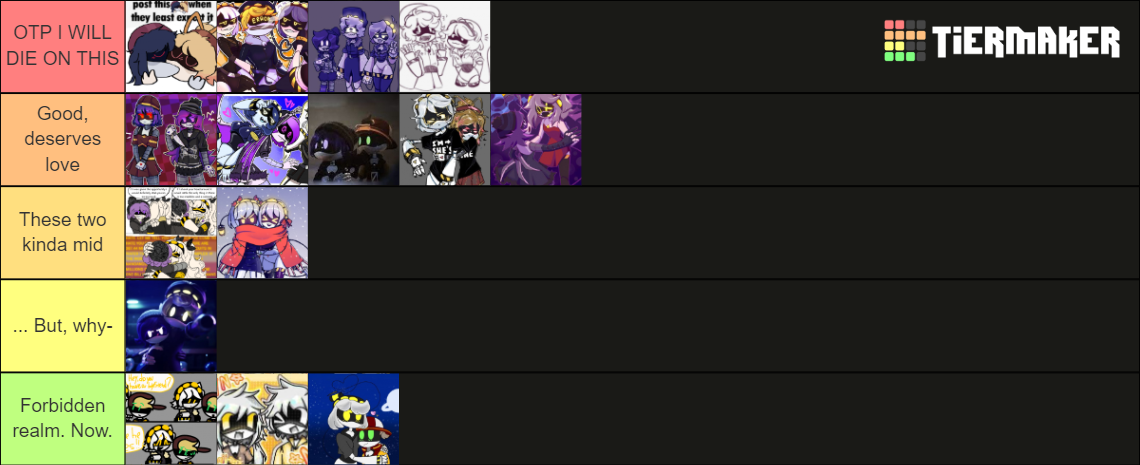 Murder Drones Ships Tier List (Community Rankings) - TierMaker