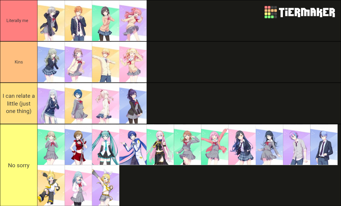 PJSK tierlist Tier List (Community Rankings) - TierMaker PJSK tierlist Tier List (Community Rankings) - TierMaker
