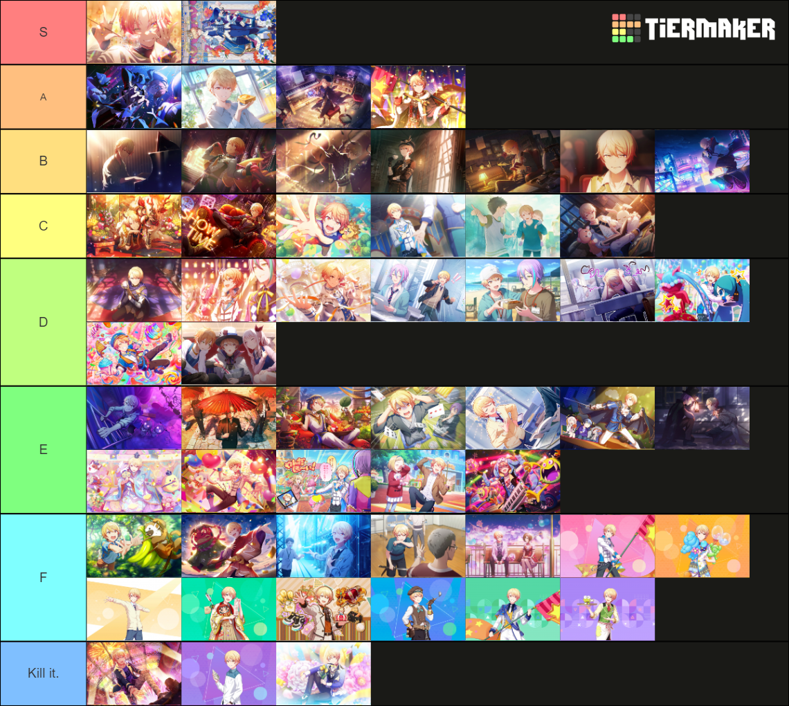 Project Sekai All Tsukasa Cards (March 2024) Tier List (Community Rankings) - TierMaker
