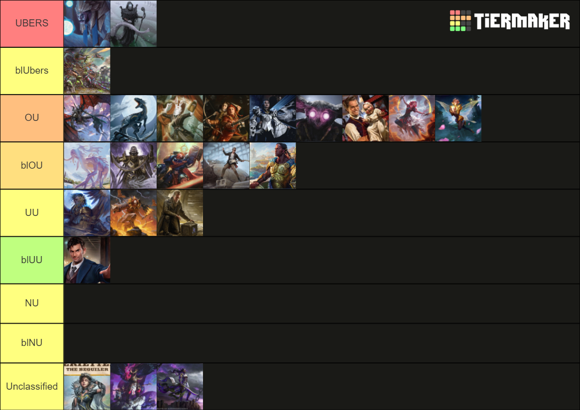 Group Commanders Tier List (Community Rankings) - TierMaker