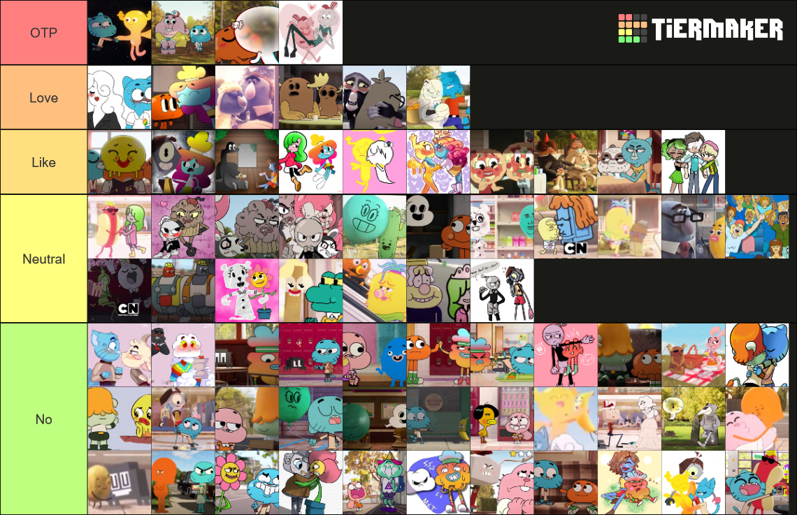 TAWOG ships Tier List (Community Rankings) - TierMaker