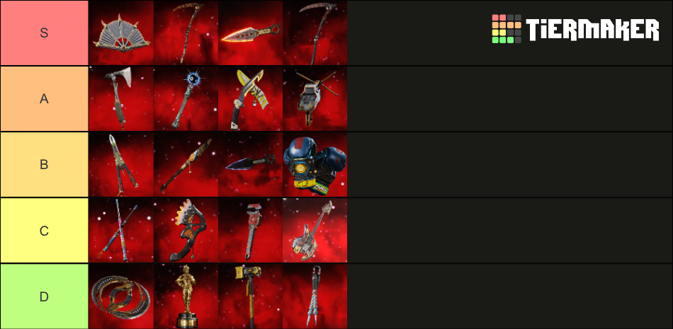 Apex Legends Heirlooms S21 Tier List (Community Rankings) - TierMaker