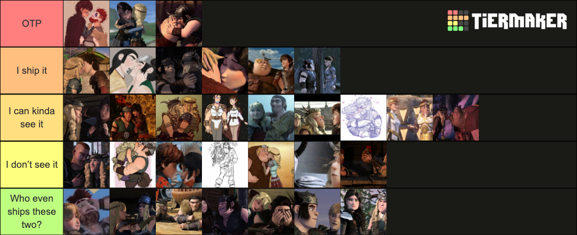 HTTYD Ships Tier List (Community Rankings) - TierMaker