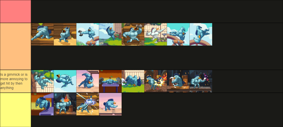 Fraymakers Ultra Fishbunjin 3000 Moves Tier List (Community Rankings ...