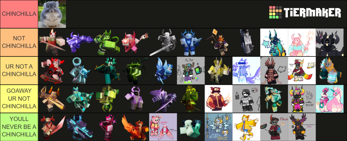 PHIGHTING! characters (playable + lore/npc) Tier List (Community ...