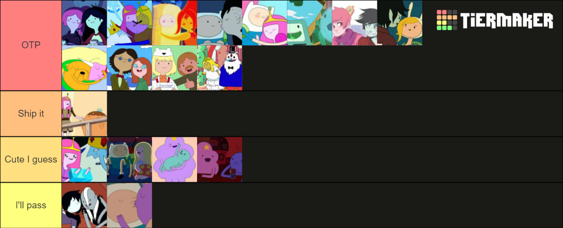 Adventure Time Ships Tier List (Community Rankings) - TierMaker