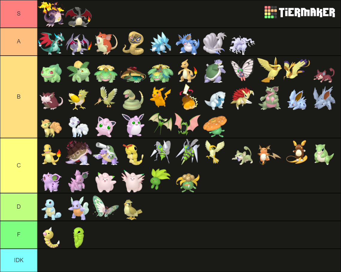 All Shiny Pokemon (Gens 1-9) Tier List (Community Rankings) - TierMaker
