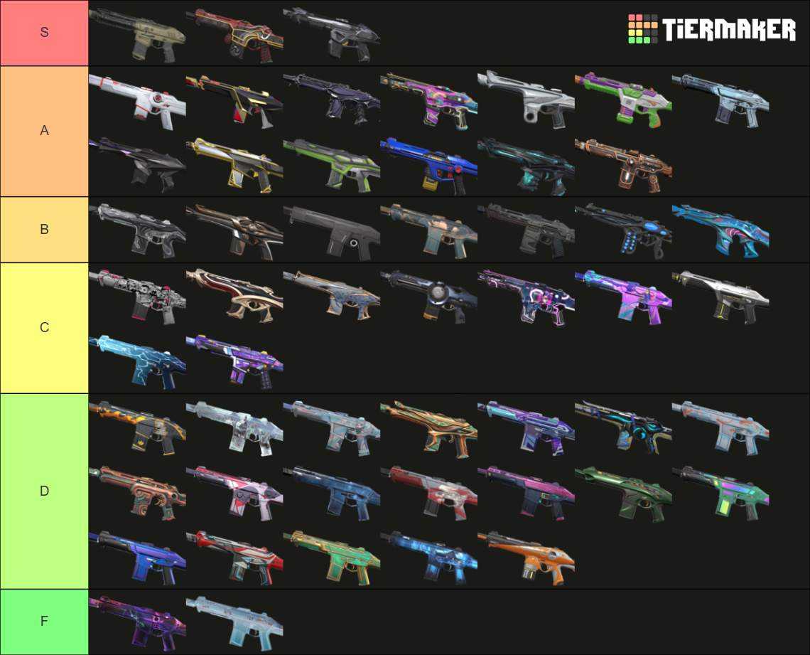 Valorant Phantom Skins (June 2023) Tier List (Community Rankings ...