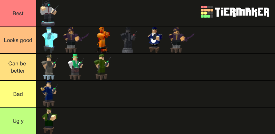 for commanders skins tds Tier List (Community Rankings) - TierMaker