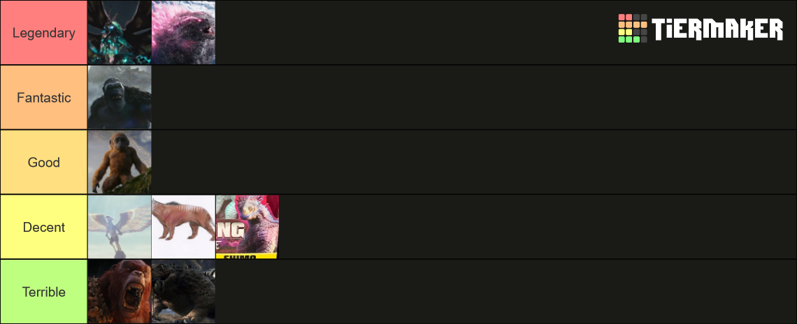 Godzilla X Kong The New Empire Monsters Tier List (Community Rankings ...