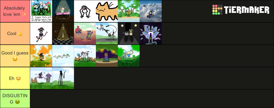 Zarr characters Tier List (Community Rankings) - TierMaker