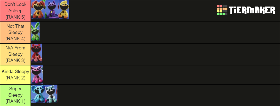 Smiling Critters (Poppy Playtime Chapter 3) Tier List (Community ...