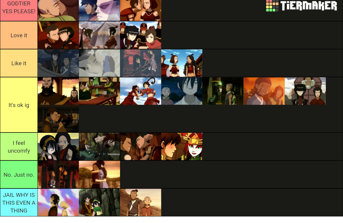 Atla ships Tier List (Community Rankings) - TierMaker