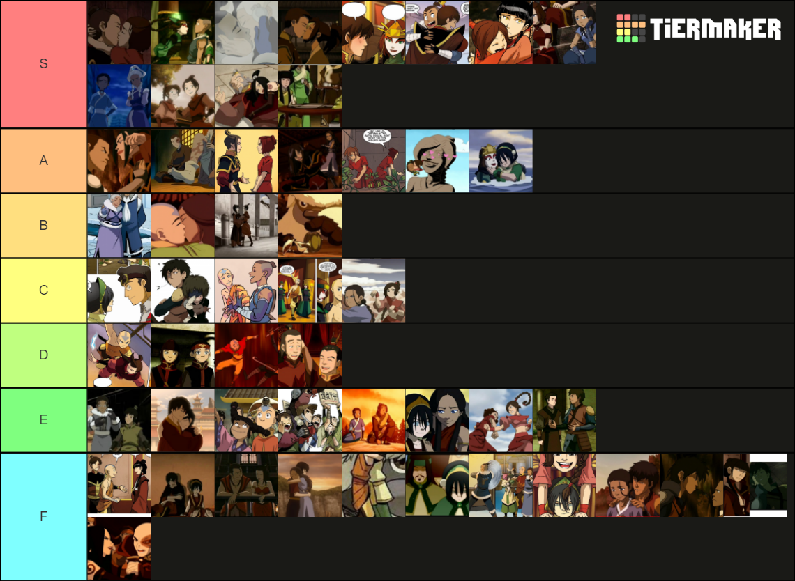 Avatar: The Last Airbender ships Tier List (Community Rankings) - TierMaker
