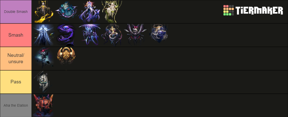 Aeons [Honkai: Star Rail] Tier List (Community Rankings) - TierMaker