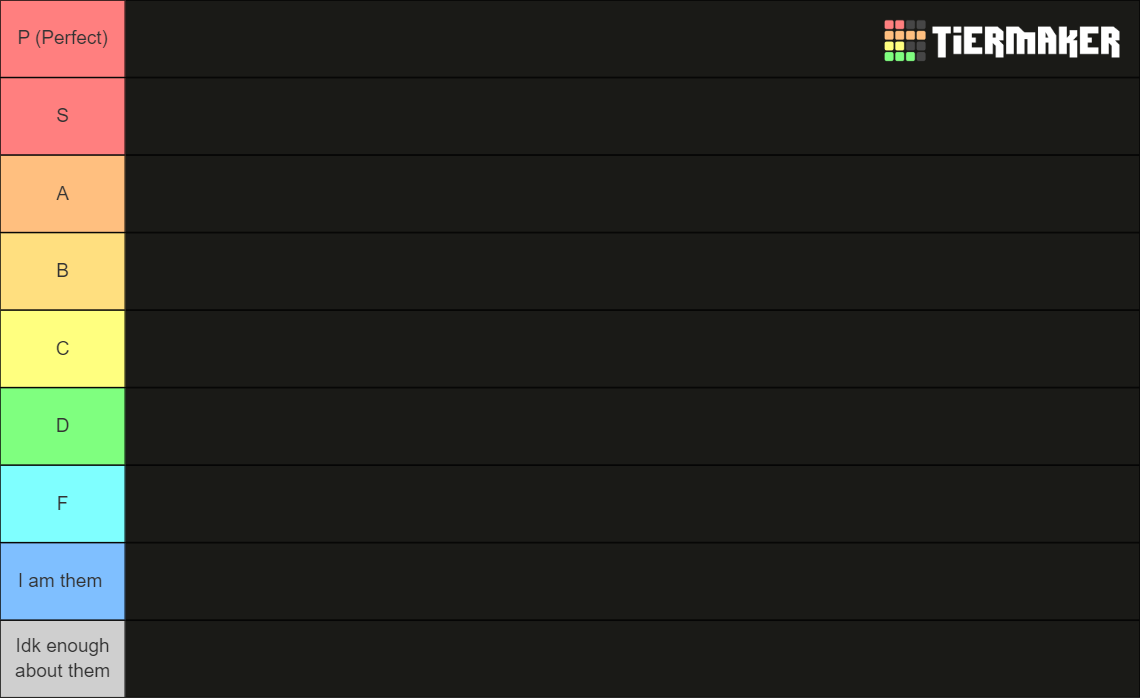 mein family Tier List (Community Rankings) - TierMaker