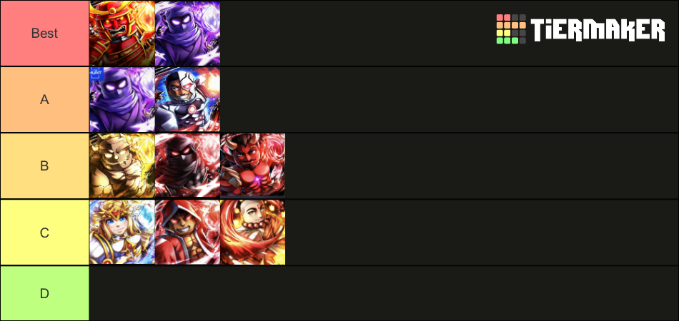 Project smash thumbnails Tier List (Community Rankings) - TierMaker