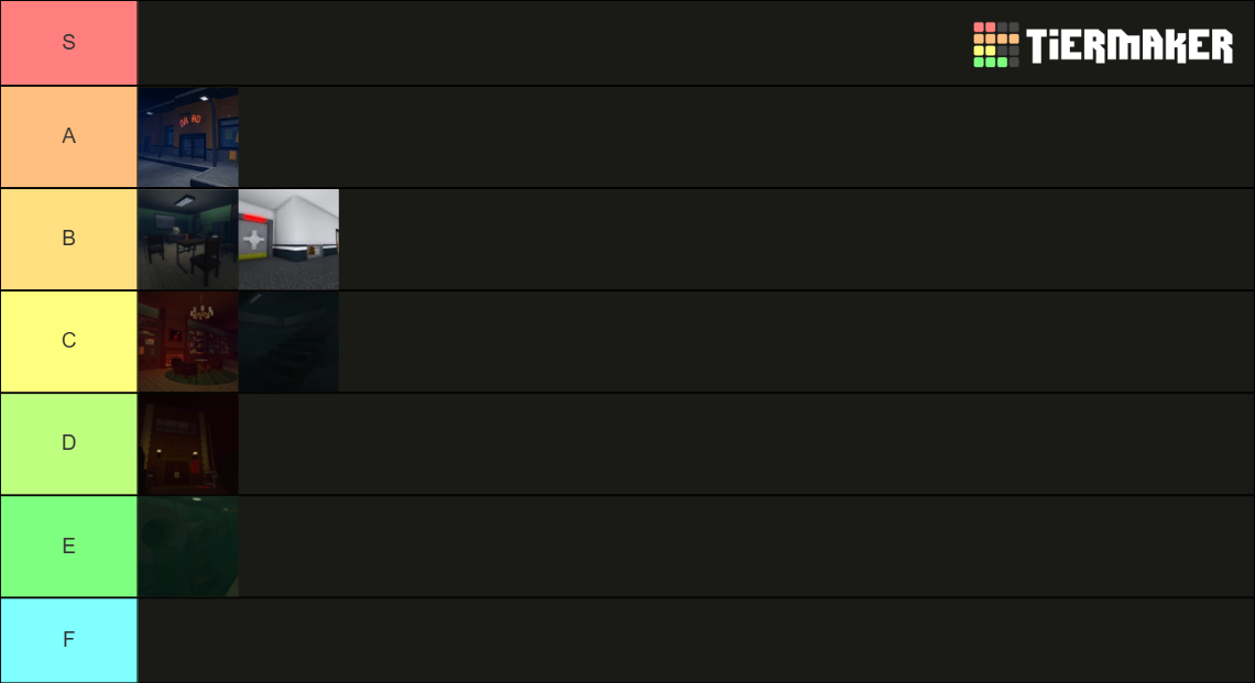 Flee The Facility Maps Tier List (Community Rankings) - TierMaker