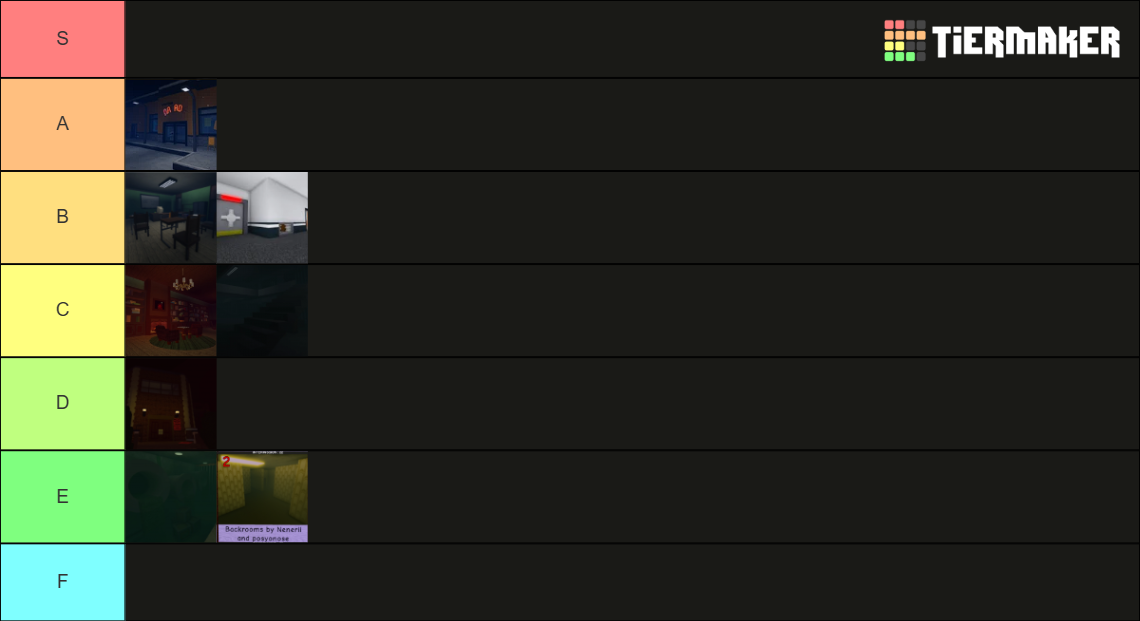 Flee The Facility Maps Tier List (Community Rankings) - TierMaker